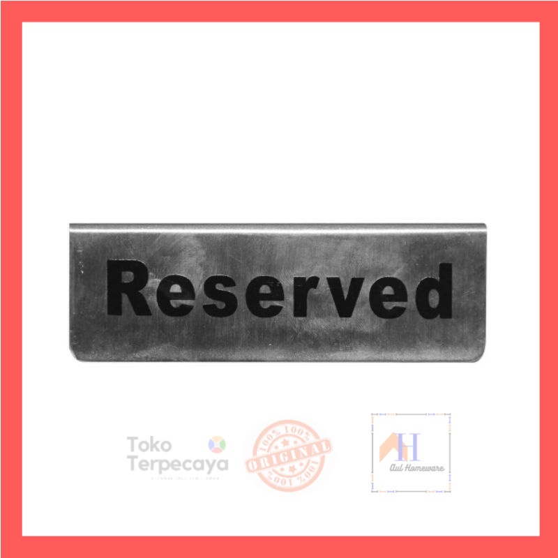 Instruction Board/Reserved Table | Shopee Philippines
