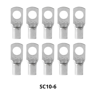 Copper Lugs, Ring Type Seamless Crimp Type Terminal Lugs , SC Lugs SC10 ...