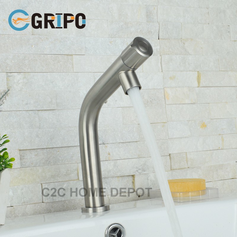 GRIPO sus304 stainless lavatory faucet (GR3100) | Shopee Philippines