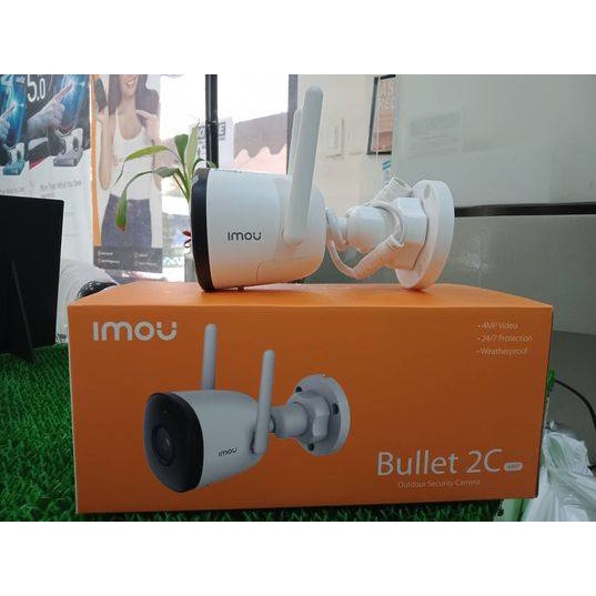 IMOU Bullet 2C | 4MP | IPC-F42N-D-0280B | Wi-Fi Camera | 2.8mm Lens ...