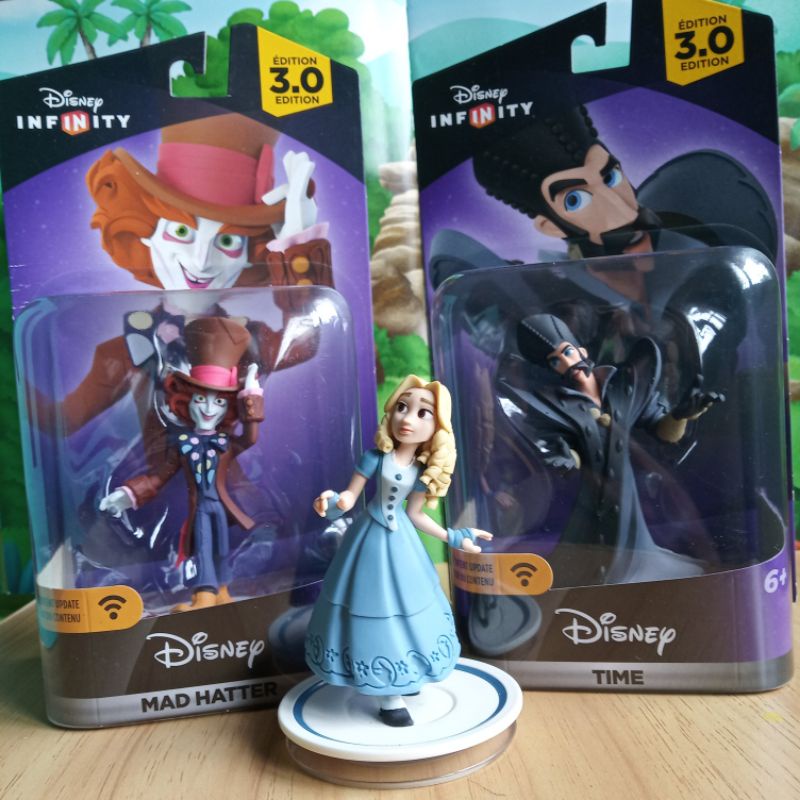 Disney Infinity Alice in Wonderland Set(Mad Hatter, Alice & Time ...