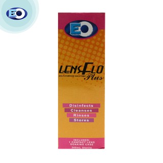 EO Lensflo Plus - Multi-Purpose Contact Lens Solution 360ml | Shopee ...