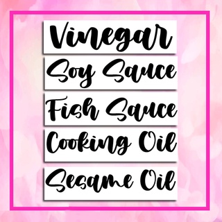 Shop condiments label for Sale on Shopee Philippines