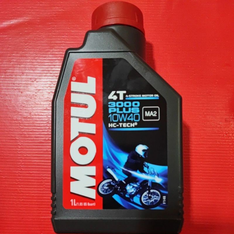 Motul 3000plus 10 w40 1L and 20w 50 | Shopee Philippines