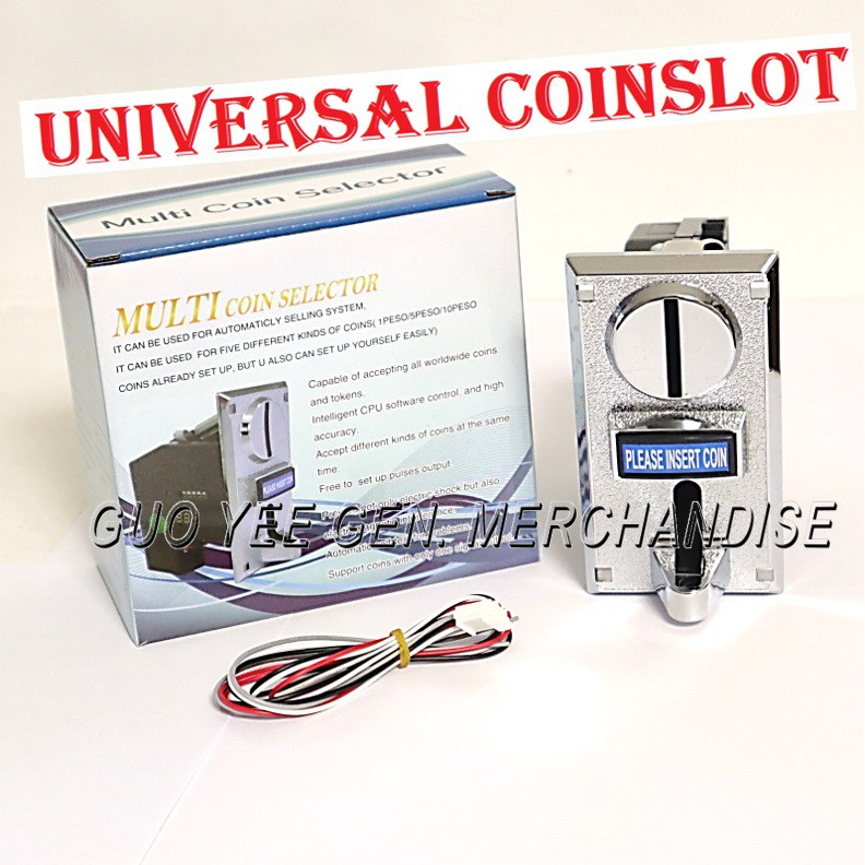 Universal Coinslot Coin slot for pesonet, pisonet, vending machine ...