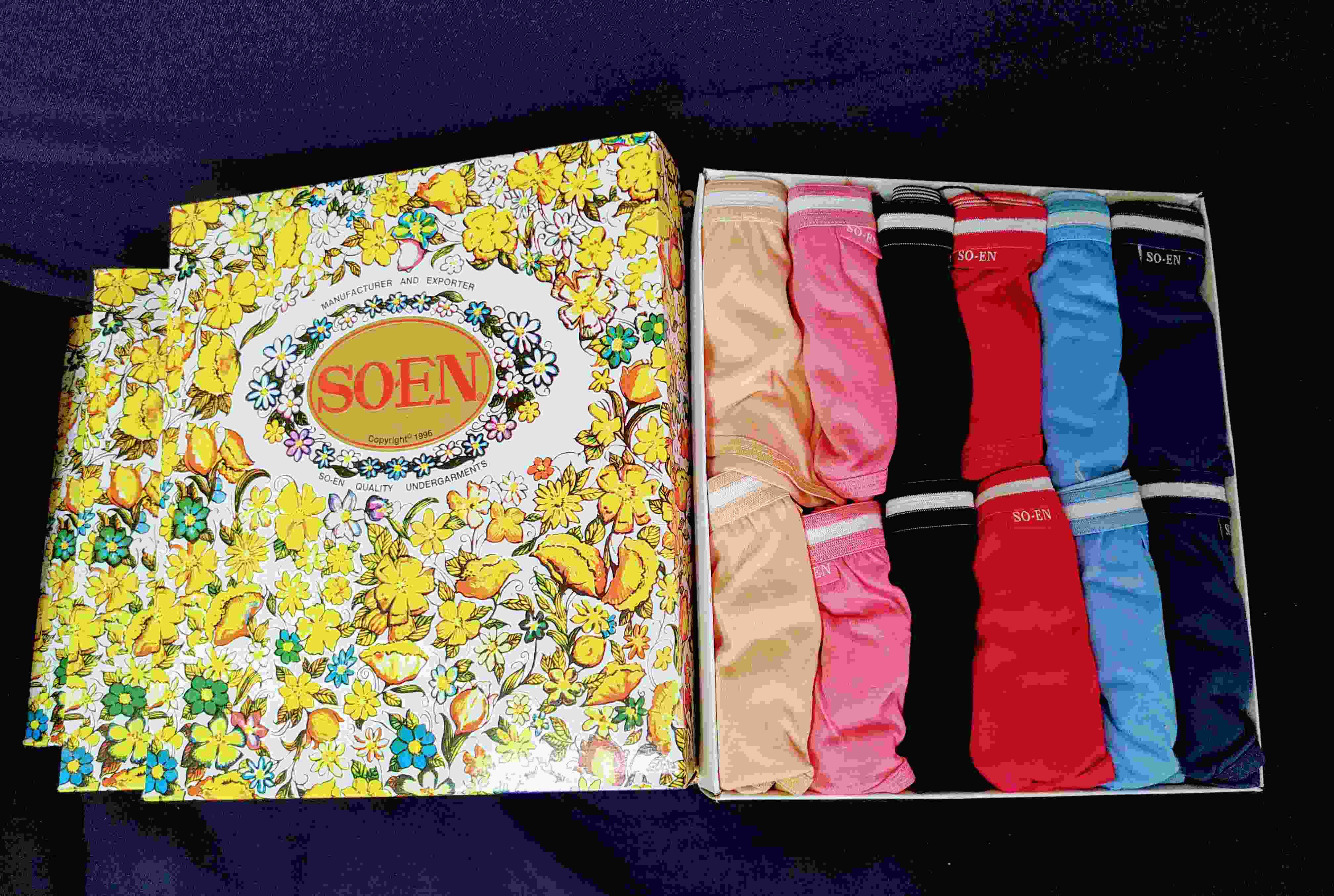 12pcs plain SOEN Ladies panty underwear | Shopee Philippines