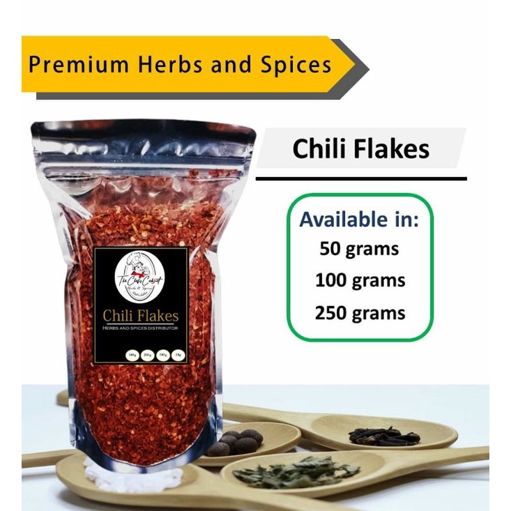Chili Flakes 50g,100g | Shopee Philippines