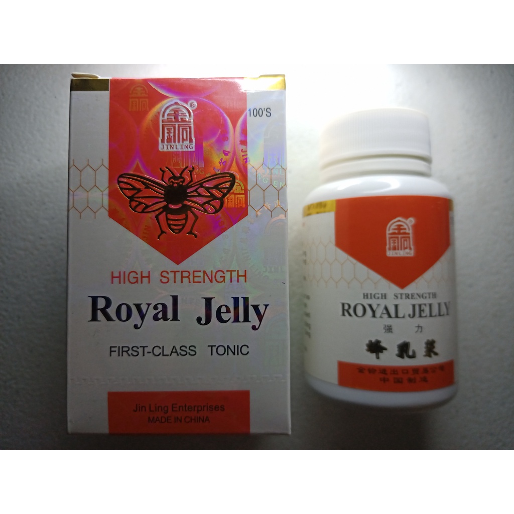 Jin Ling High Strengh Royal Jelly 100s | Shopee Philippines