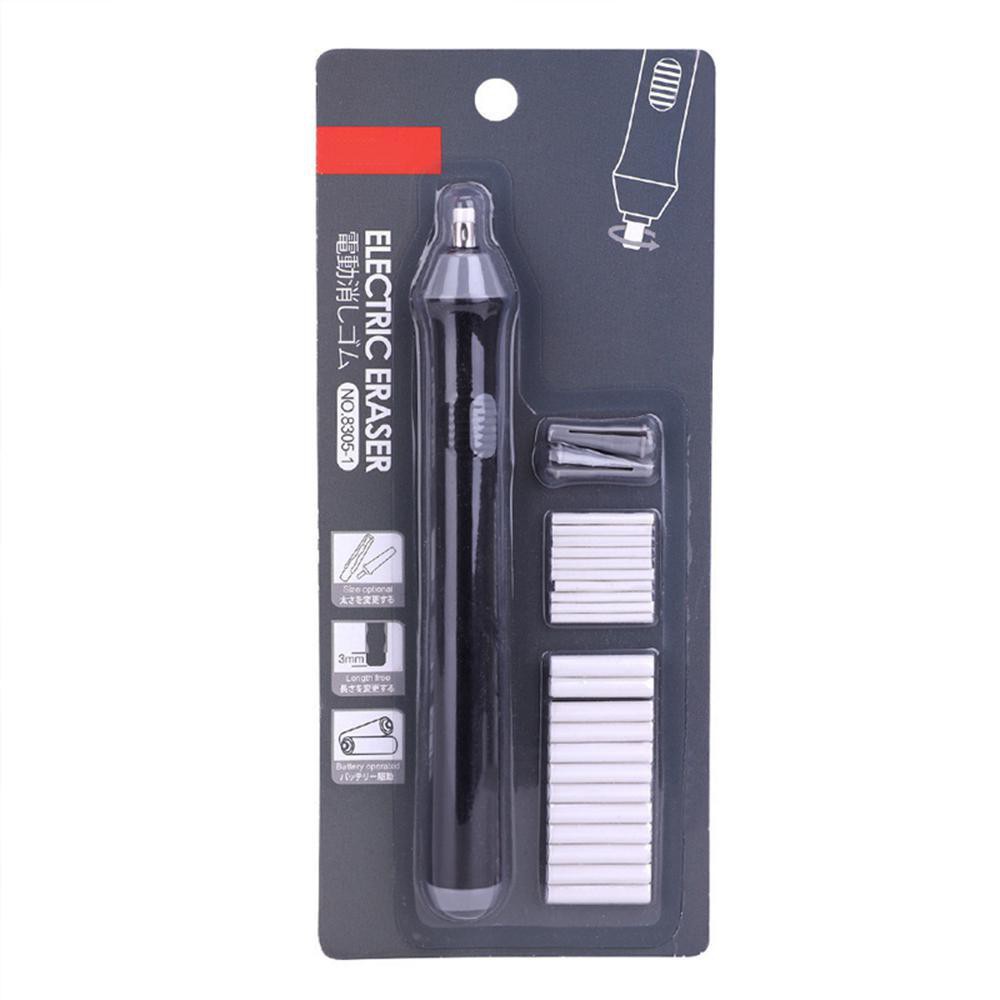 Electric Eraser Kit Automatic Pencil Auto Eraser with 22PCS Eraser ...