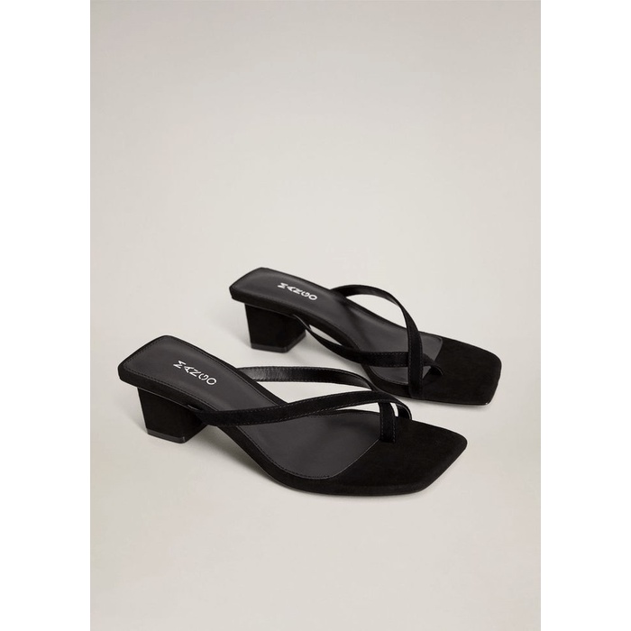 Square Heels in Suede 1.5 Inch | Shopee Philippines