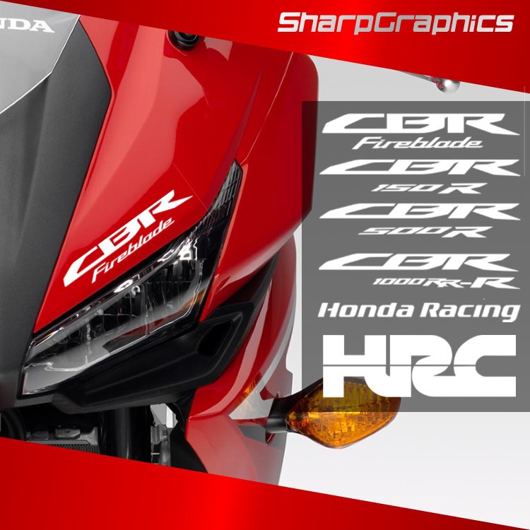 Honda CBR Fireblade Motorcycle Motorbike Sticker Decal | Shopee Philippines