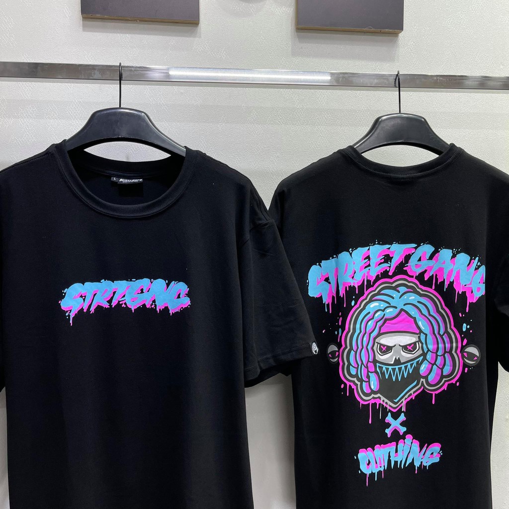 ΩμЁStreet Gang ninja Neon unisex cotton t-shirt | Lazada PH