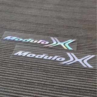 Modulo X Logo Sticker Set Honda Jazz City Civic Stepwgn Stream GN2 GM2 ...