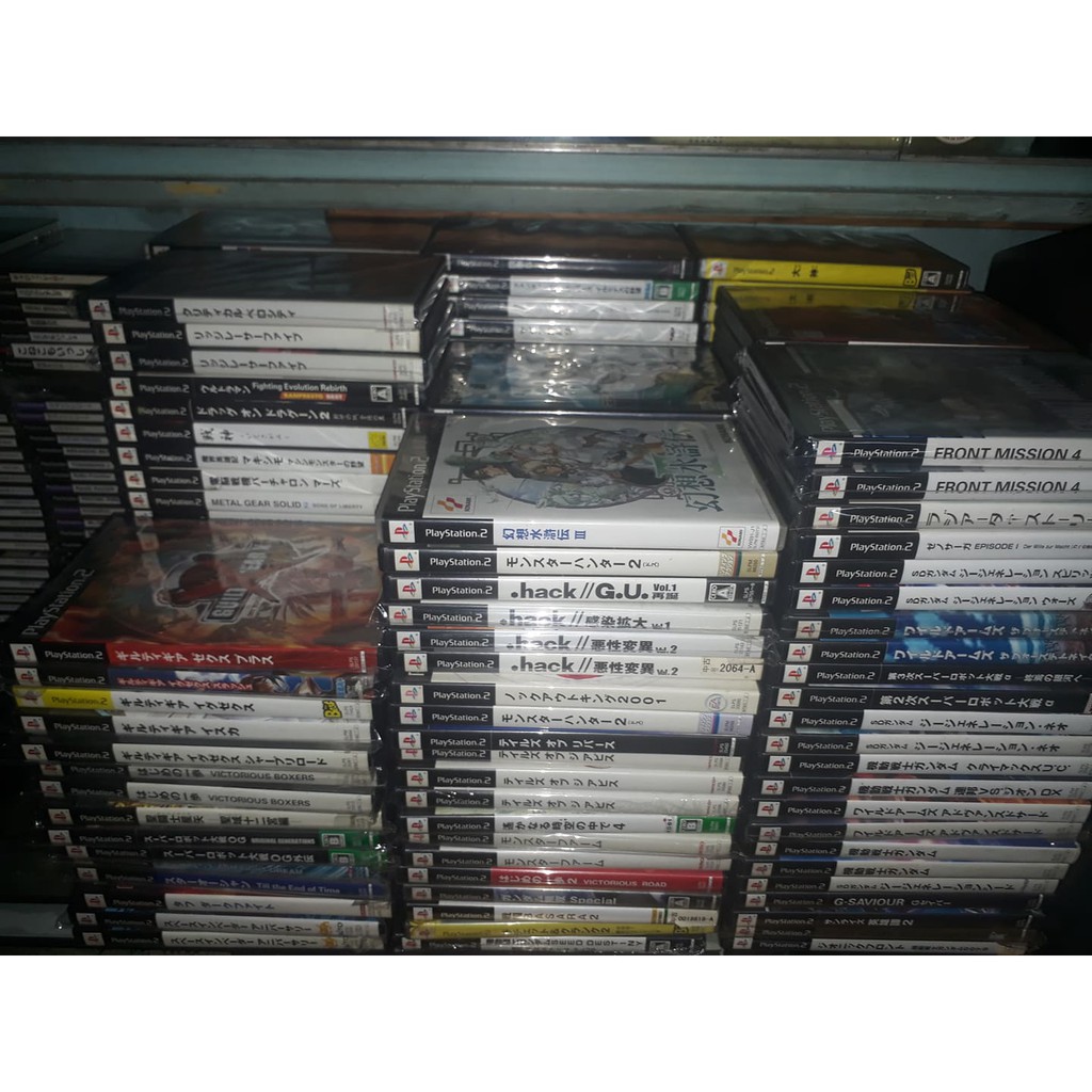 #7 Original Playstation 2 (PS2) (JAPAN) Games CD | Shopee Philippines
