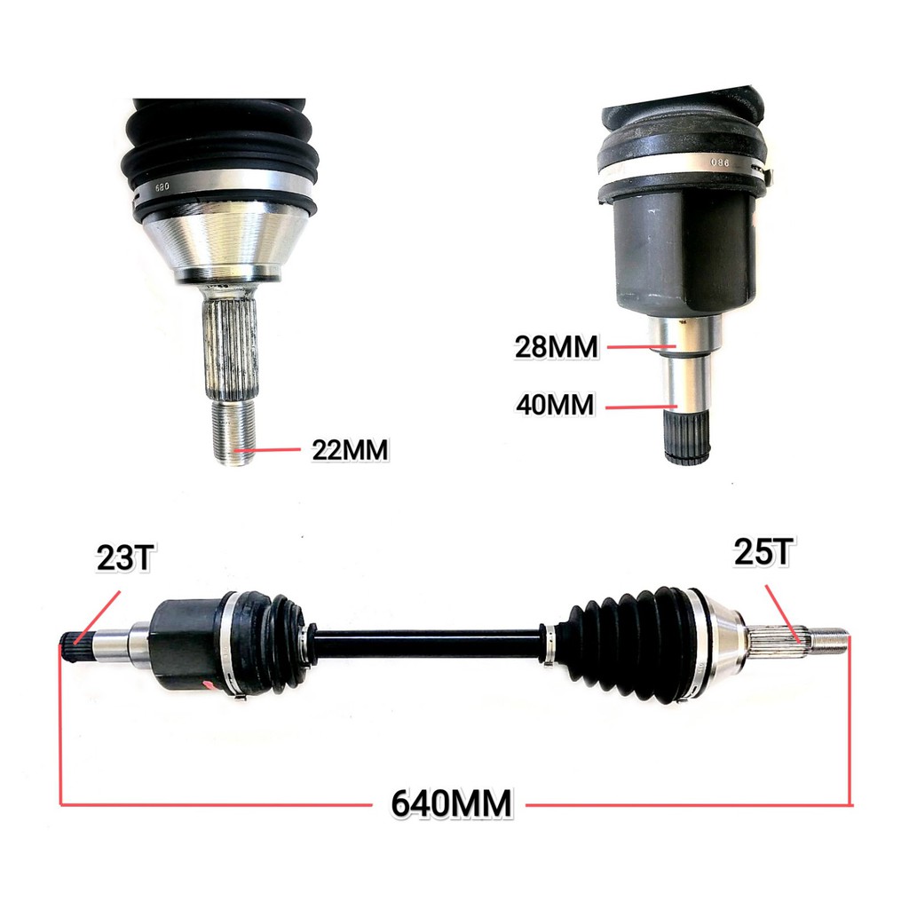 DRIVE SHAFT ASSEMBLY FORD ECOSPORTS 2016 LH (CN15-3B437-XA) | Shopee ...