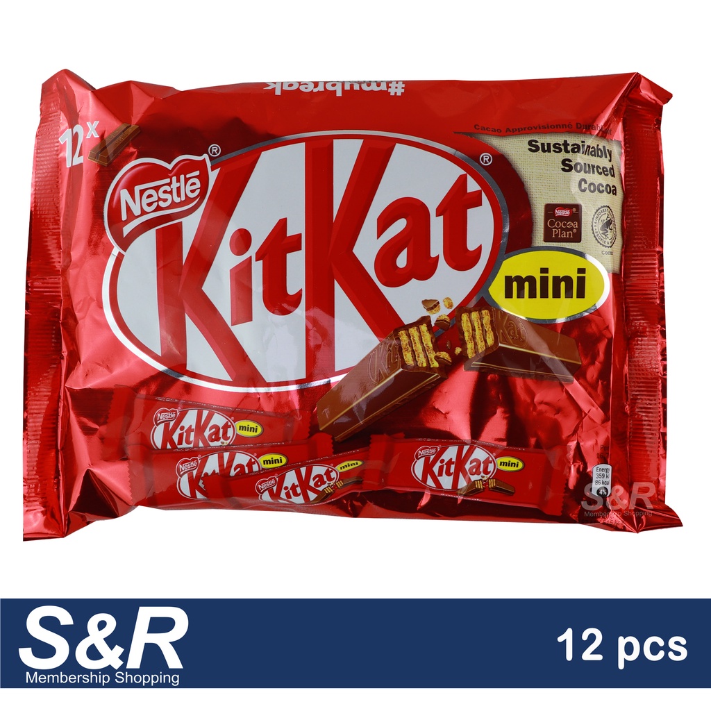 KitKat Original Mini 12 packs | Shopee Philippines