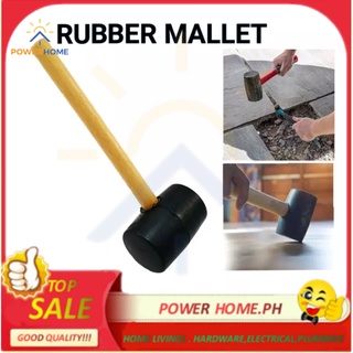Rubber Mallet Double Faced Soft Hammer with Wooden Handle Maso Martilyo ...