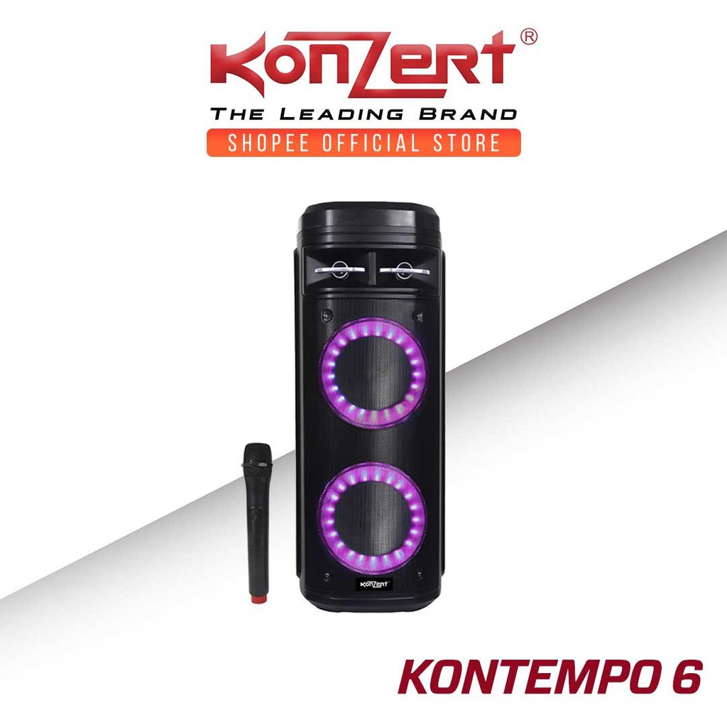 Konzert Kontempo 6 Portable Party Speaker | Shopee Philippines Konzert Kontempo 6 Portable Party Speaker | Shopee Philippines