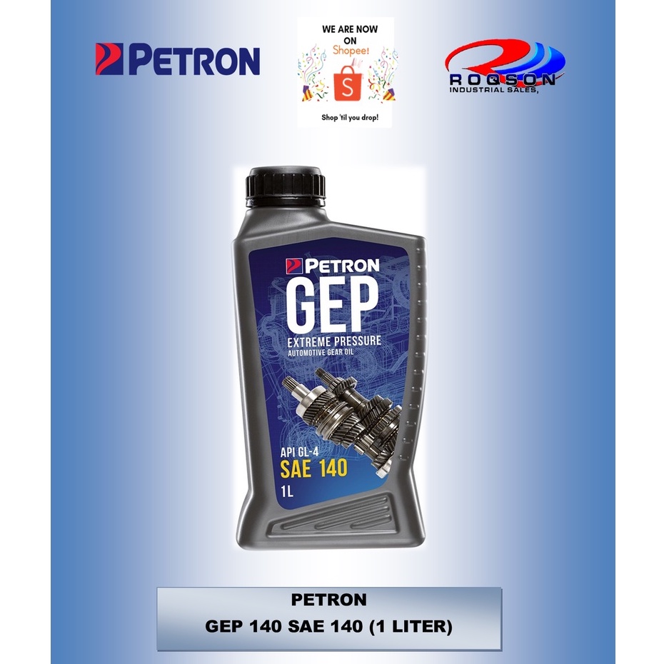 Petron GEP Gear Oil SAE 140 (1 Liter) | Shopee Philippines