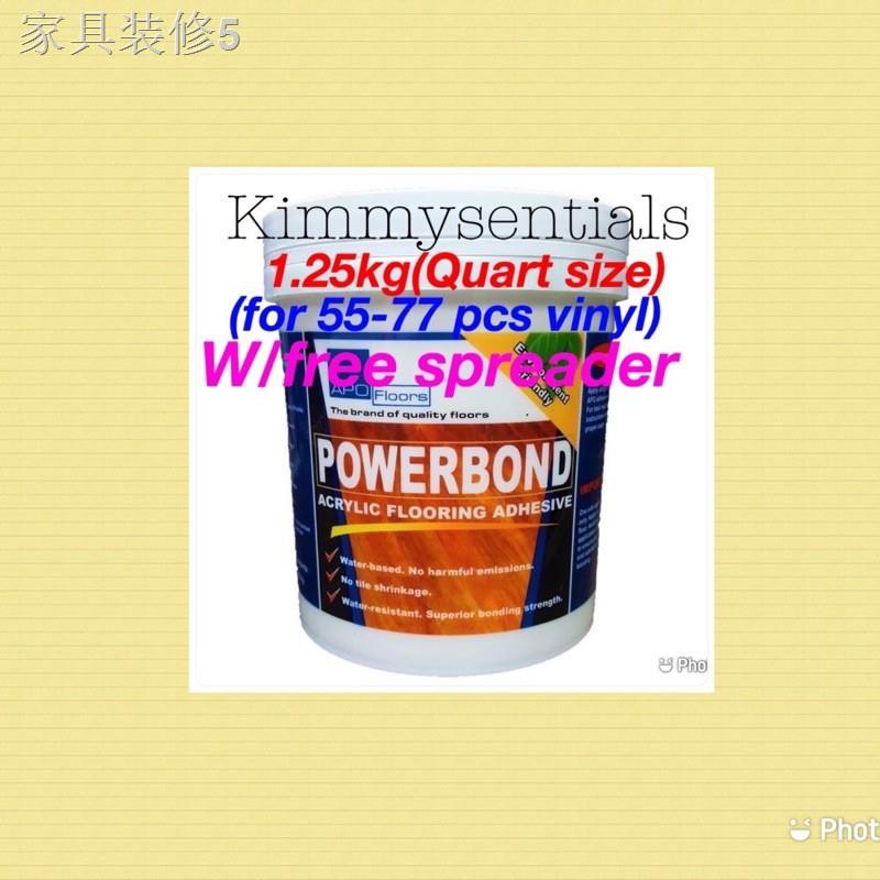 ∋☏ Apo Powerbond Acrylic Flooring Adhesive 1.25kg , vinyl tiles ...