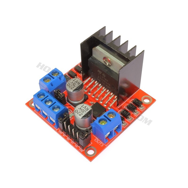 How To Use L298n Motor Driver 6PCS L298N Motor Driver Board Module DC ...