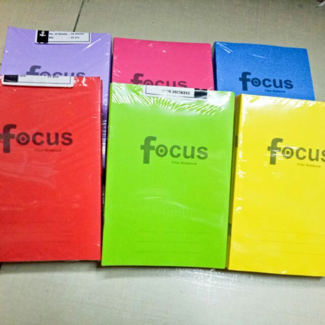 Filler Notebook Focus Shopee Philippines