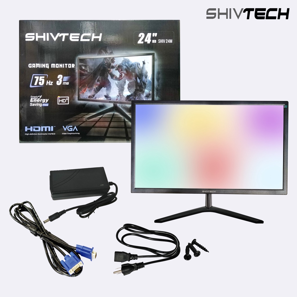 Shivtech Gaming Monitor 24" HD / SHIV-24M | Shopee Philippines