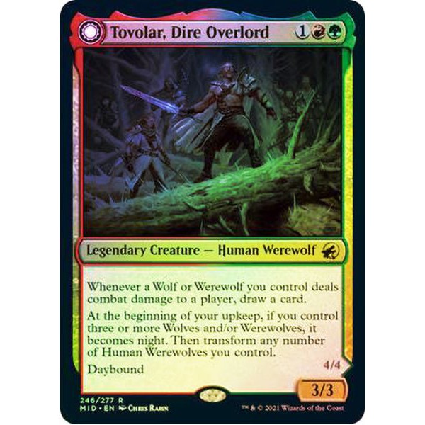 Magic the Gathering | Tovolar, Dire Overlord | Shopee Philippines