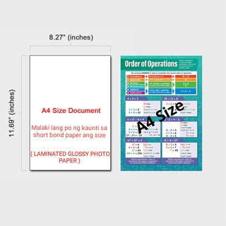 PROBABILITY & STATISTICS MATH POSTERS CHARTS,A4 SIZE LAMINATED | Shopee ...