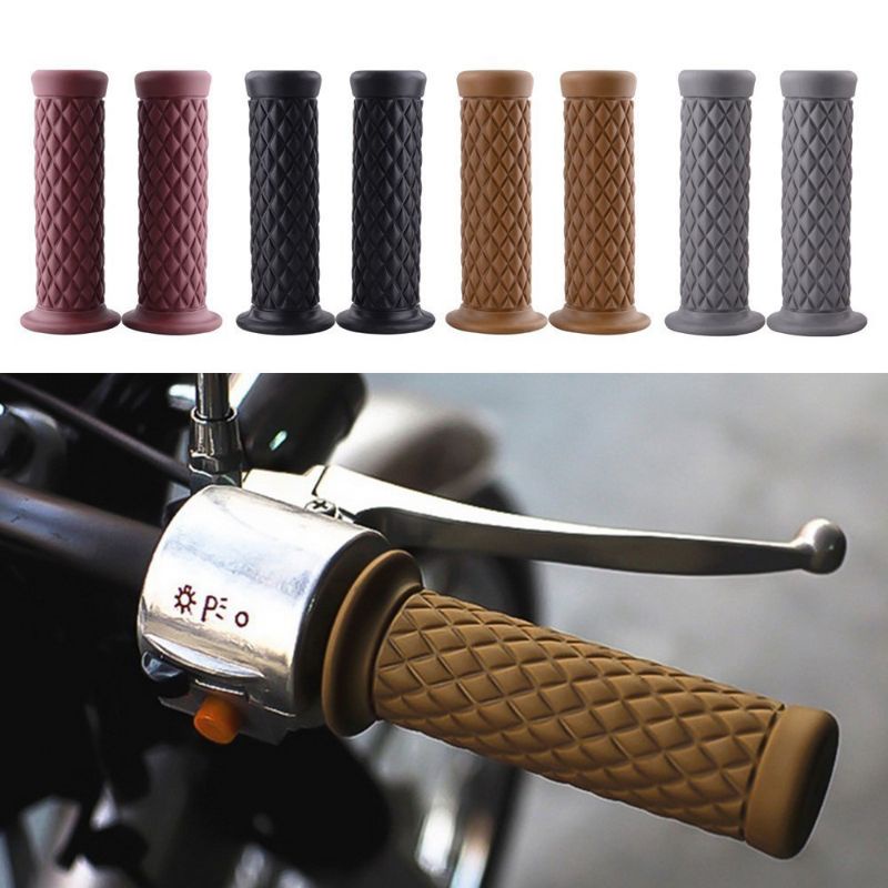 Brown Cafe Racer Grips | Reviewmotors.co