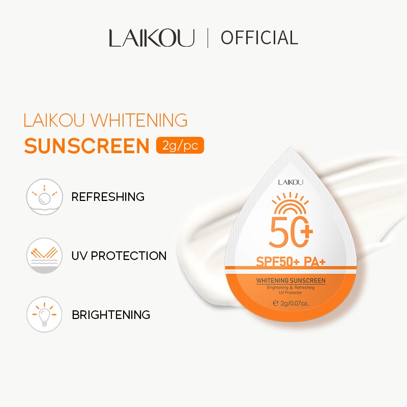 LAIKOU SPF50+ Sunscreen UV Protector Suncream Face Body Whitening ...