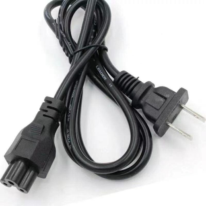 Power Cord 1 Meter 1M 2 Prong 3 Prong (for laptop 3 male) | Shopee ...