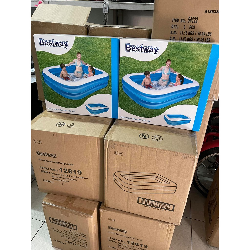Bestway swimming pool for family/kids inflatable pool | Shopee Philippines