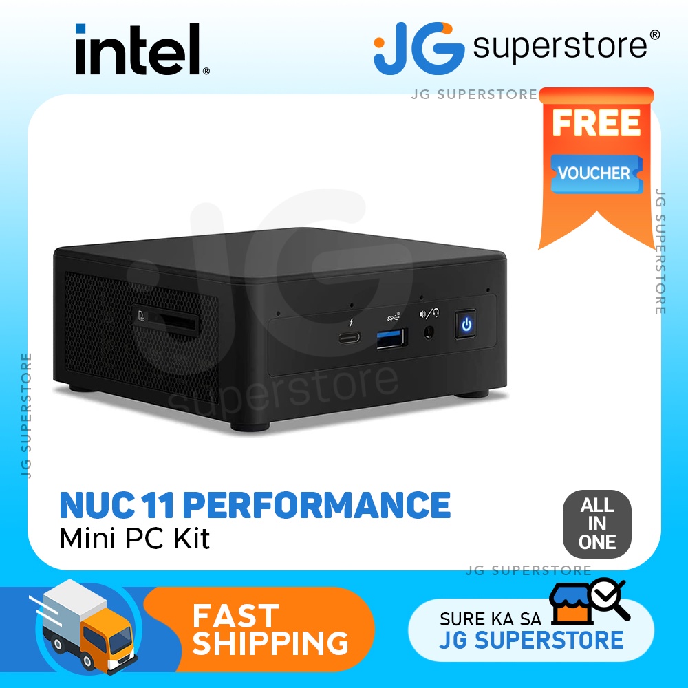 Intel NUC 11 Performance Mini PC Kit w/ Core i5-1135G7 4.20GHz CPU and ...