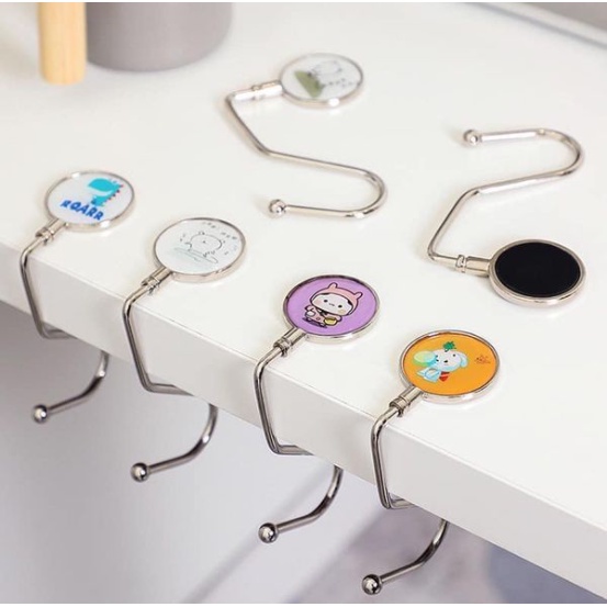 Foldable Hanging Desk Hook Write Name Large Load-bearing Table Side ...