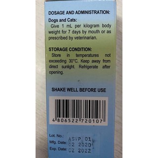 Papi Scour Oral Suspension (Antibacterial) for Cats and Dogs | Shopee ...