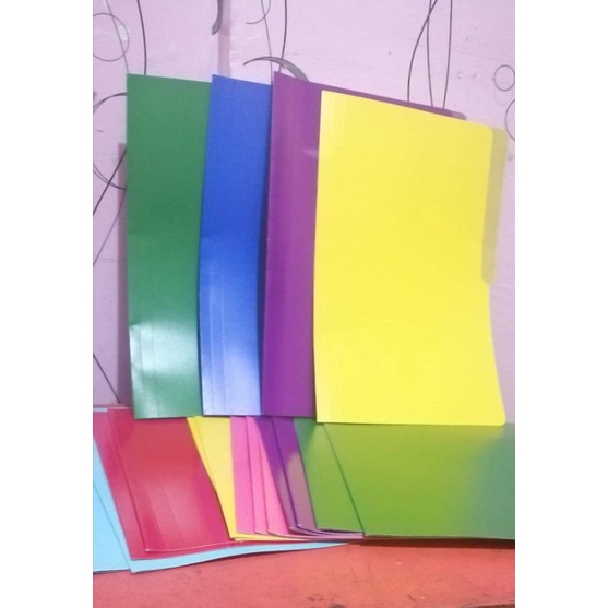 Assorted Colored Long Folder. Sold per piece | Shopee Philippines