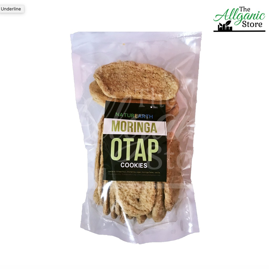 NATUREARTH Moringa Otap Cookies (Malunggay Otap) 200g | Shopee Philippines