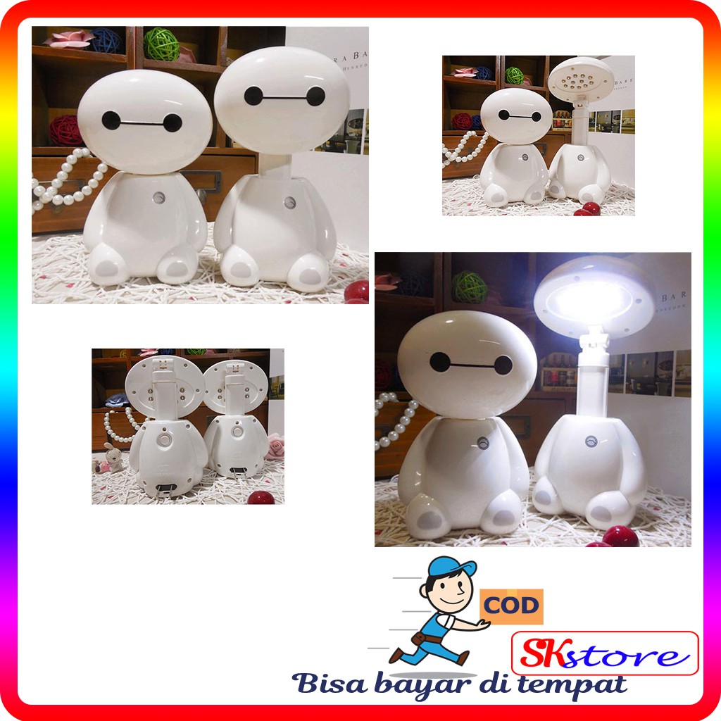 Baymax Cartoon Study Lamp | Shopee Philippines