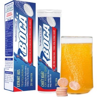 Boca effervescent tablets - Reduce osteoarthritis pain, cervical ...