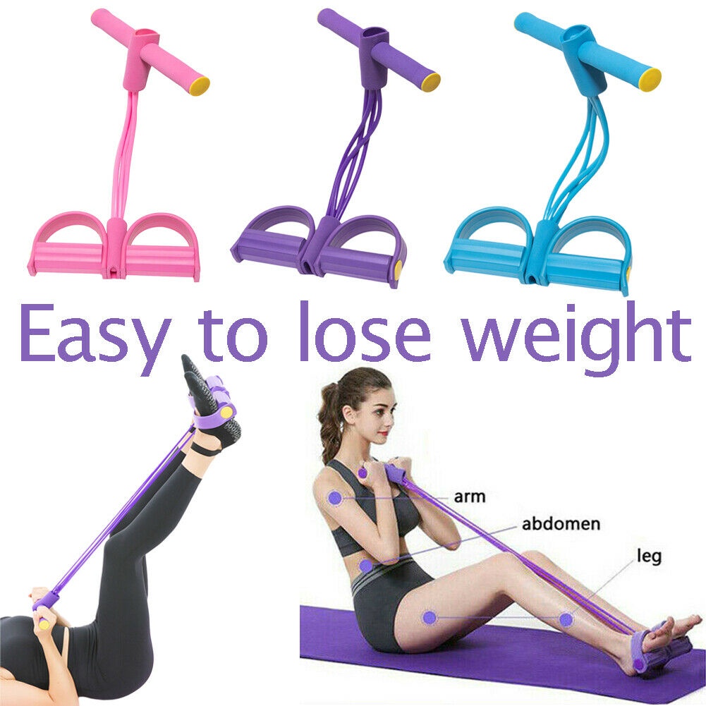 Household Multifunction Yoga Training Tension Rope / Sit-ups Fitness ...