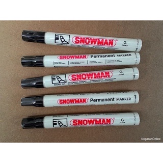 Snowman Permanent Markers / Permanent Whiteboard Markers / Premium ...