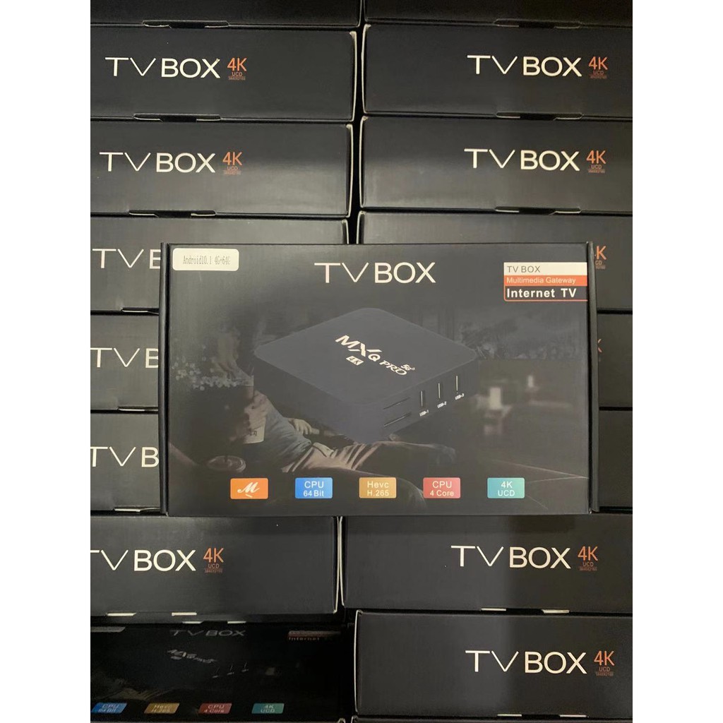 MX Q PRO 4K 5G TV Box 2020 Latest Version Android 10.1 4G+32G Ultra HD ...