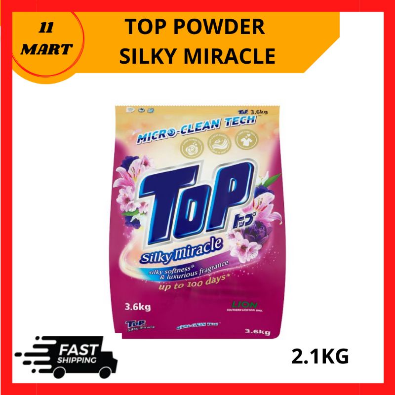 Top Powder Silky Miracle 2.1kg | Shopee Philippines