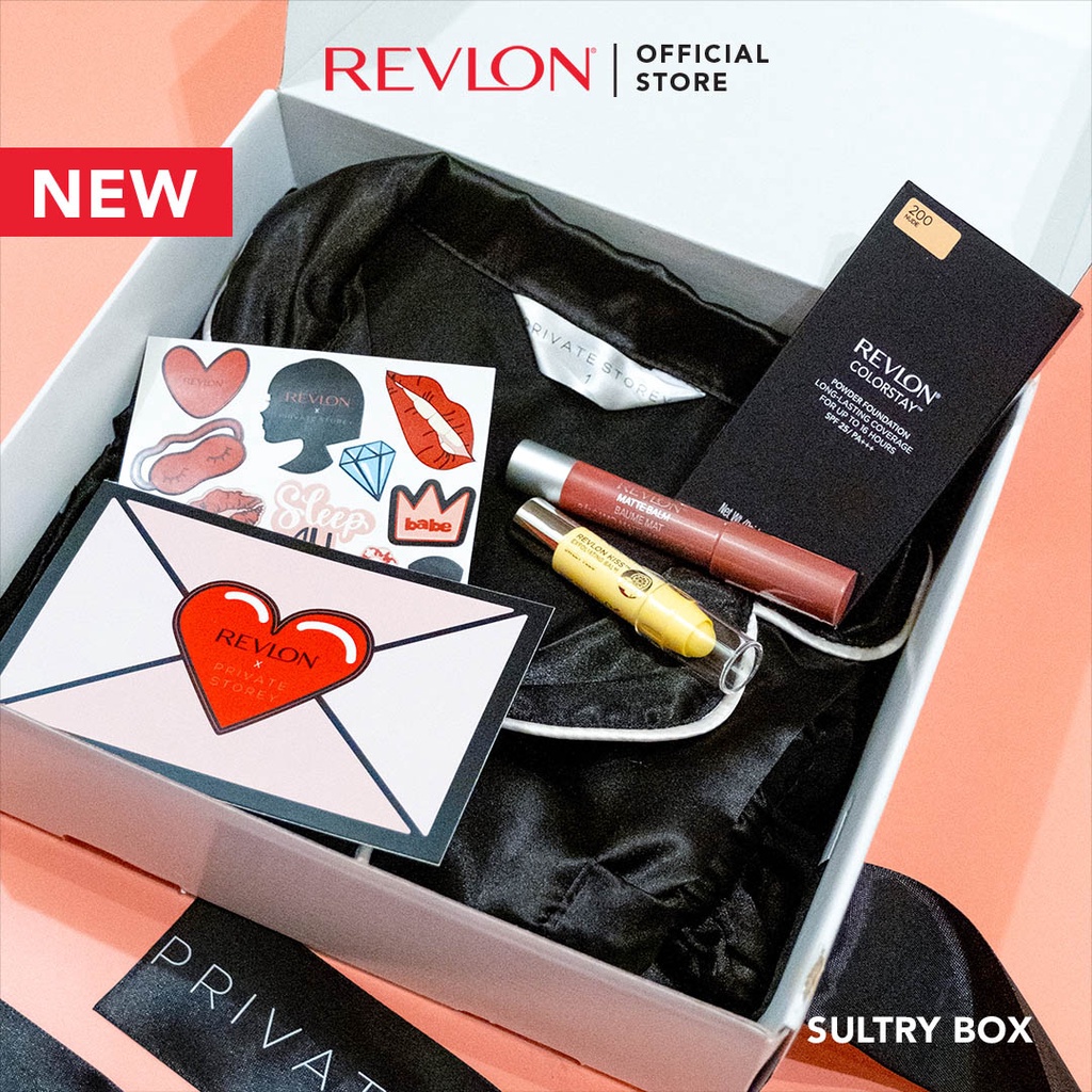 Revlon x Private Storey Limited Edition Collab: Sultry Box (Daniella Box) | Shopee Philippines