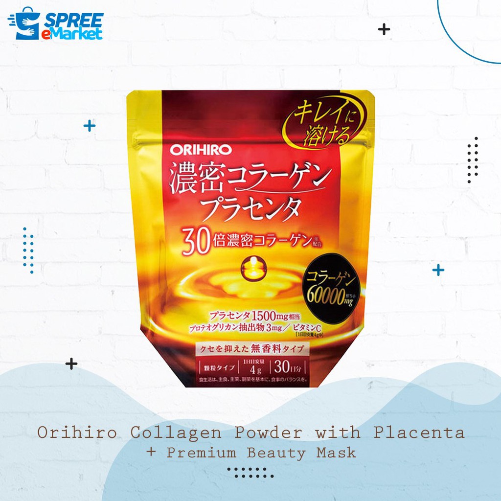 NEW Orihiro Collagen Powder with Placenta | Shopee Philippines
