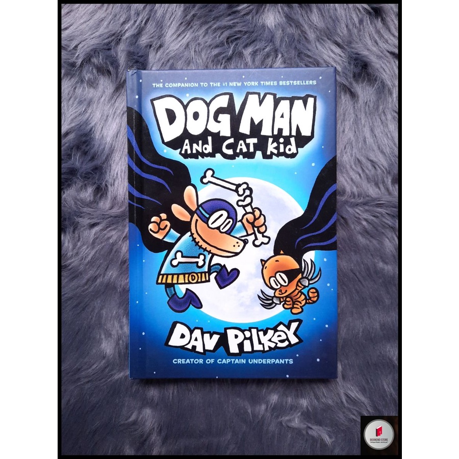 (HB) Dog Man and Cat Kid (Dog Man #4) by Dav Pilkey | Shopee Philippines