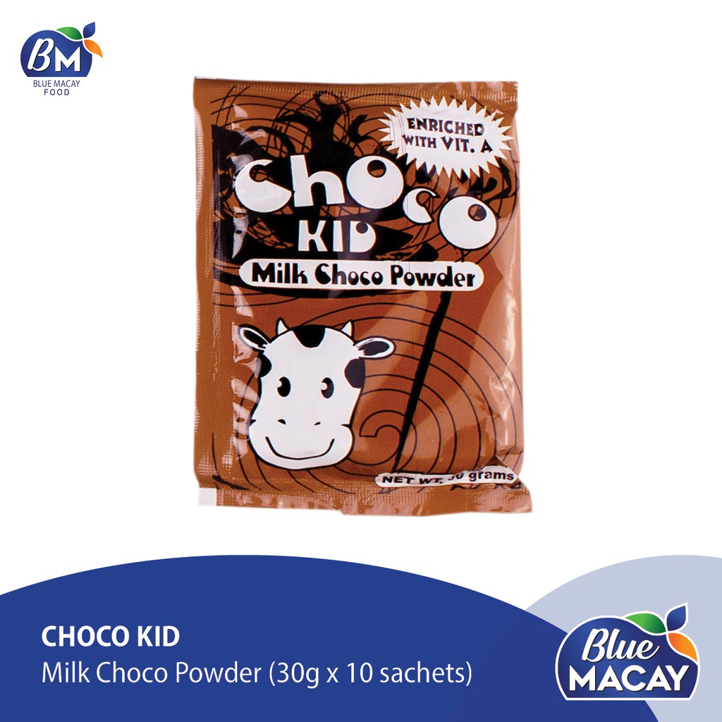 Choco Kid Milk Choco Powder (30g x 10 pcs) | Shopee Philippines