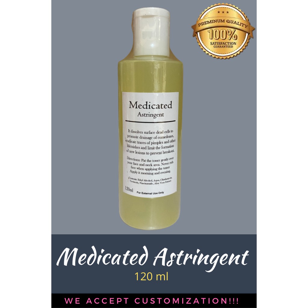 Medicated Astringent - #1, #2 & #3 (120ml) | Shopee Philippines