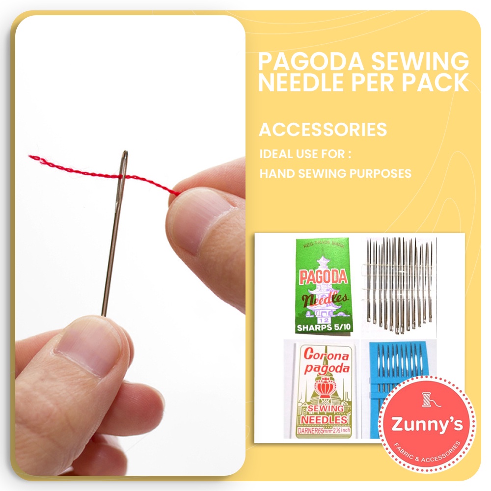 PAGODA SEWING NEEDLE PER PACK (karayom) | Shopee Philippines
